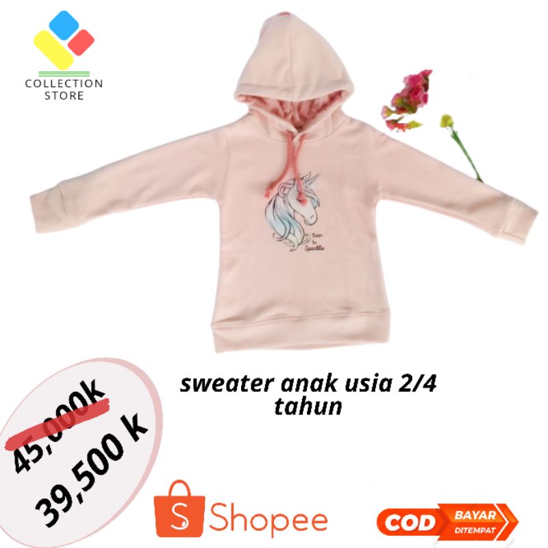 Jual FASHION SWEATER ANAK PEREMPUAN USIA 2-3 TAHUN NYAMAN DIGUNAKAN ...