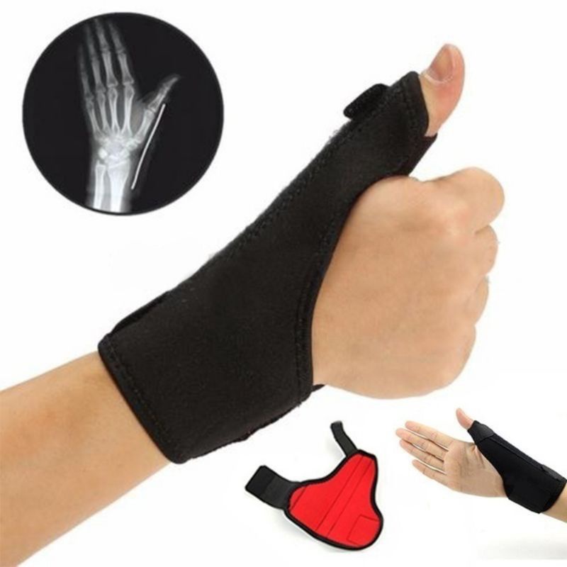 Jual Deker Tangan Thumb Hand Finger Splint Wrist Brace Support CTS De ...