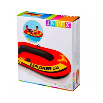 Jual Dayung-Karet-Perahu- Perahu Karet Intex Explorer 200 Original Boat ...