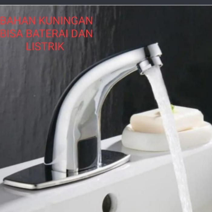 Jual T.Lillie - Kran Wastafel Sensor Muya Bahan Kuningan | Shopee Indonesia