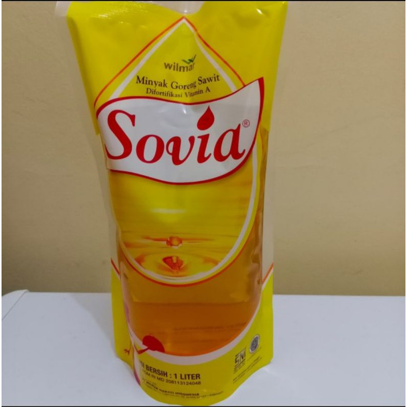Jual Minyak Goreng Sovia 1 Liter Refill | Shopee Indonesia