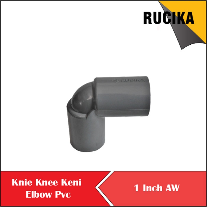 Jual Knie Knee Keni Elbow Siku Pipa AW Rucika 1 Inch | Shopee Indonesia