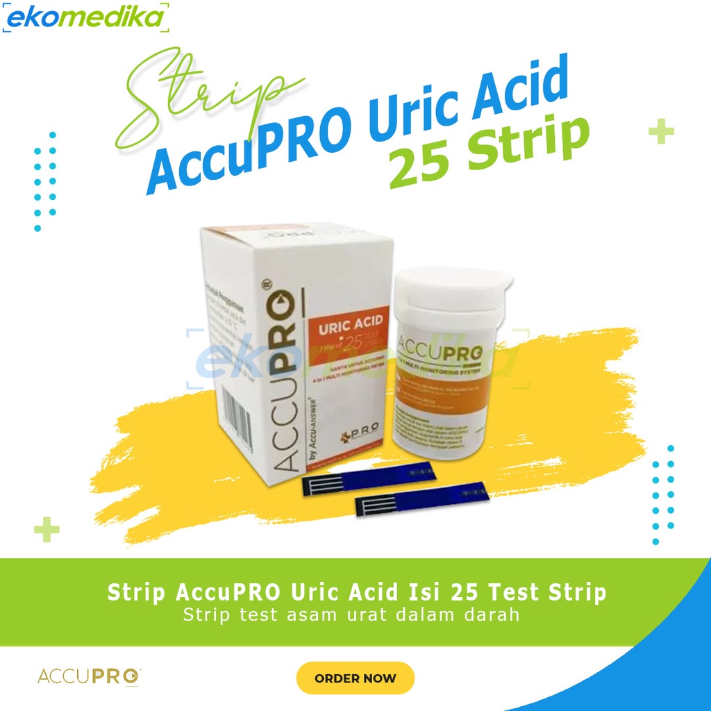 Jual Strip Accupro GCUHB 4in1 Strip Gula Darah / Kolesterol / Asam Urat ...