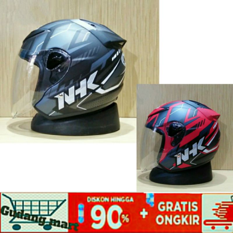 Jual Helm NHK Patrol Merah Gunmet Original NHK R6 S.E Patrol Technical ...