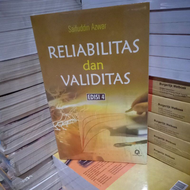 Jual Reliabilitas dan Validitas by Saifuddin Azwar | Shopee Indonesia