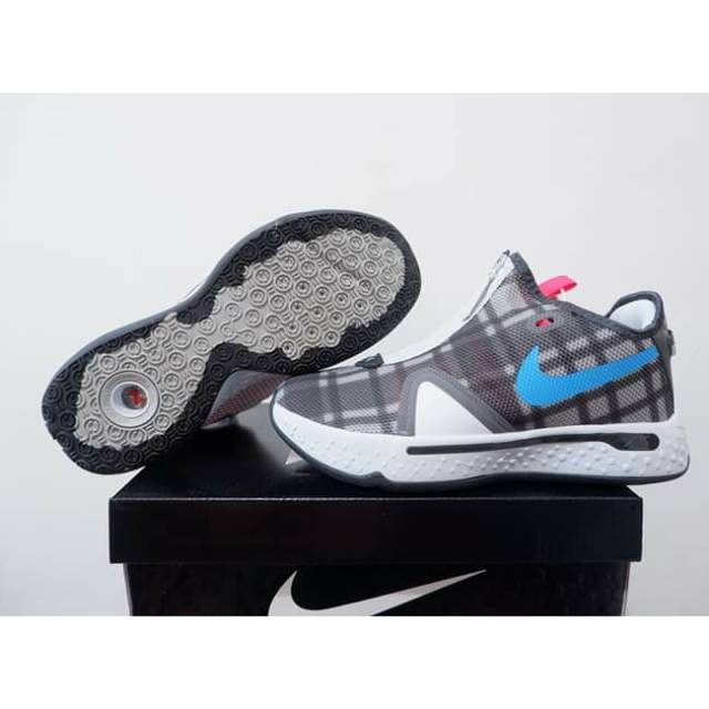 Jual SEPATU BASKET NIKE PAUL GEORGE 4 / PG 4 PLAID | Shopee Indonesia