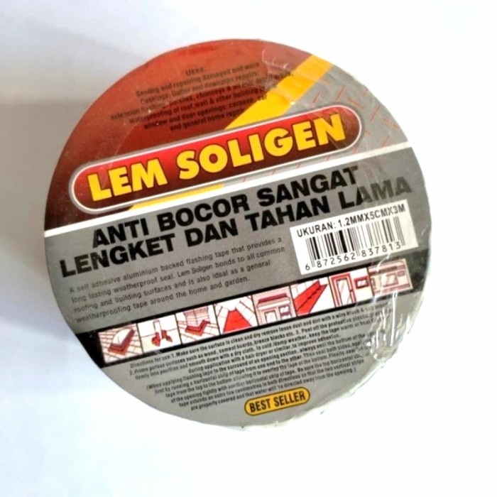 Jual Lem Seng SOLIGEN Super Band Lem Asbes Talang Genteng Anti Bocor ORI | Shopee Indonesia