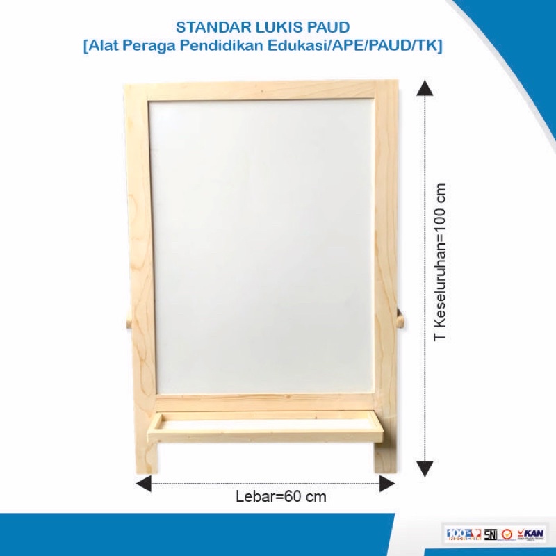 Jual Papan stand Lukis Kayu Anak Paud [Alat Peraga Edukasi/APE/PAUD/TK ...