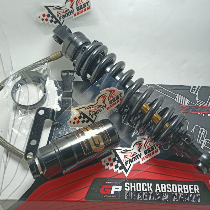 Jual SHOCK MONO RIDE-IT GP ORIGINAL NINJA 150 R - ninjar RR REBOUND TABUNG PISAH MONO SHOCK RIDE ...