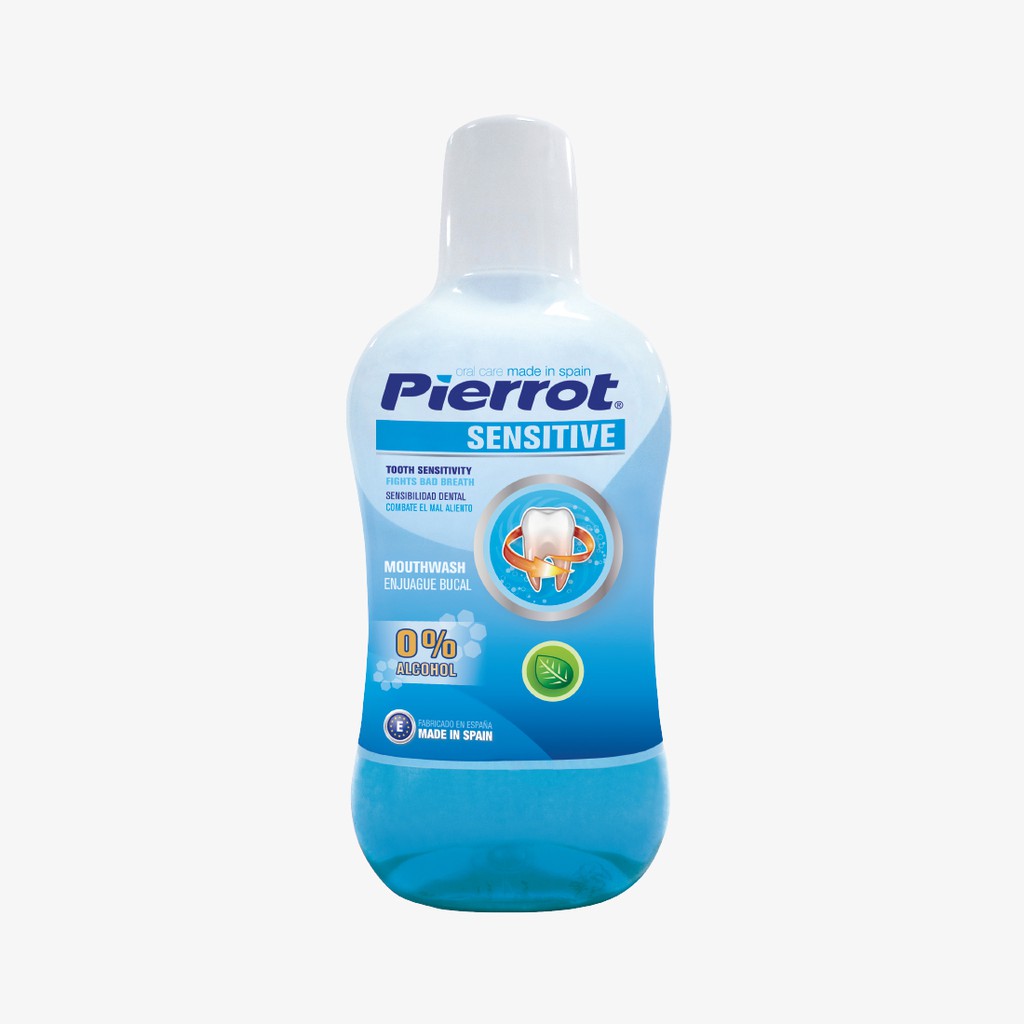 Jual Pierrot Sensitive Mouthwash 500ml / Obat Kumur Gigi Sensitif | Shopee Indonesia