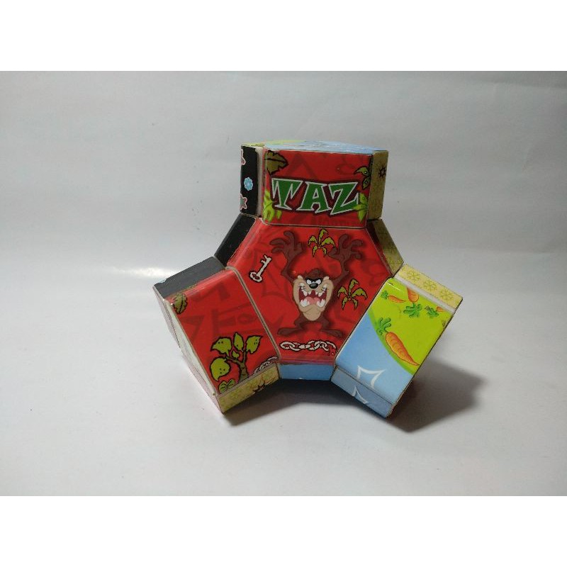 Jual Tazmania Devil Rubik Cube Bank BCA Taz Puzzle Figure Tweety ...