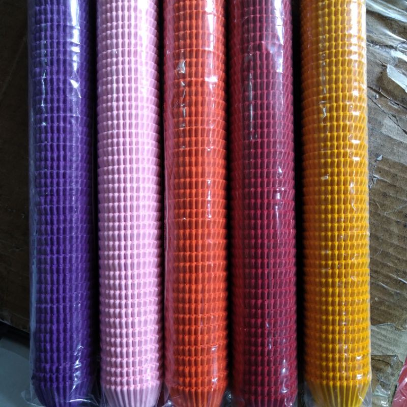 Jual Cake Cases 55 mm Glassine Cup Alas Kue Kering Nastar Gold Warna ...