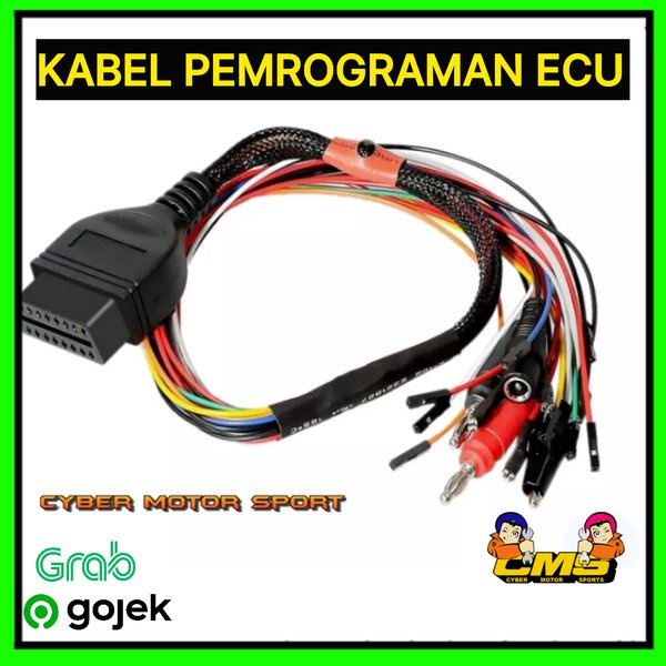 Jual Kabel obd 16pin Pemrograman Ecu . remap ecu. Cable konektor ecu to ...