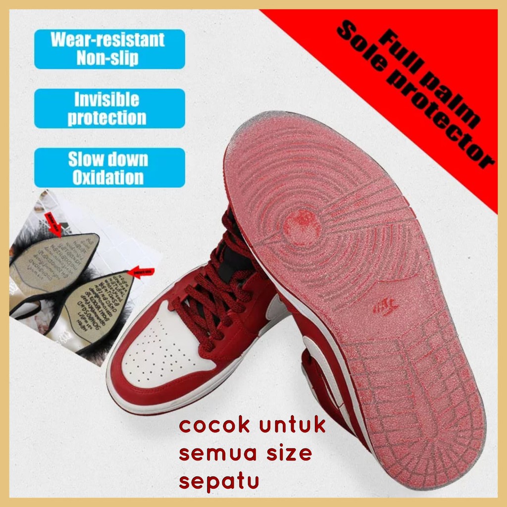 Jual SEPASANG HARD GLAZE SHOE PROTECTOR PELINDUNG ALAS SEPATU ANTI ...