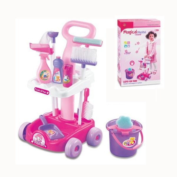 Jual MAGICAL CLEANER PLAYSET - mainan anak little helper cleaning set ...