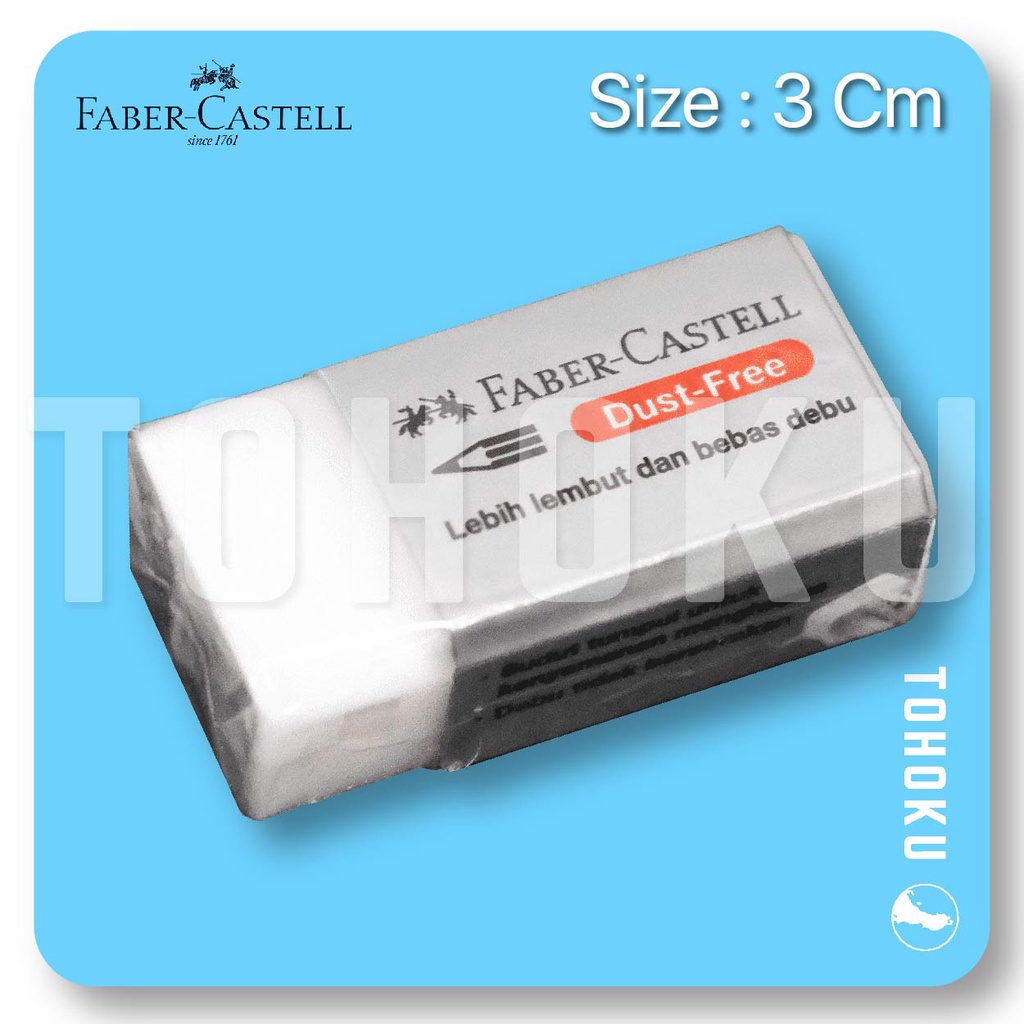 Jual Penghapus Stip Pensil - Faber Castell Dust Free Eraser | Shopee ...