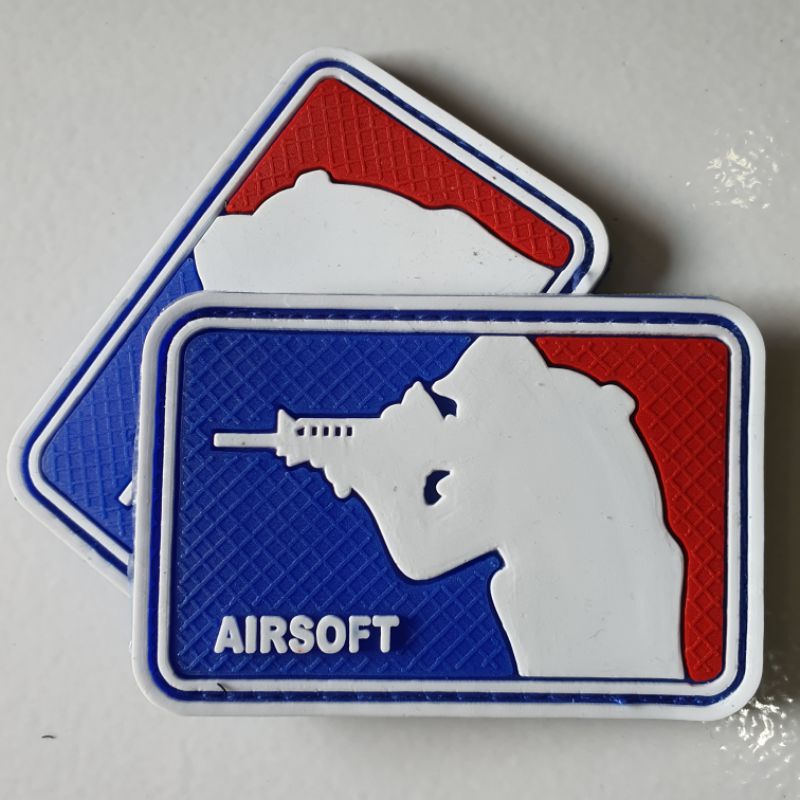Jual PATCH RUBBER LOGO AIRSOFT SNIPER/TEMPELAN EMBLEM KARET VELCRO ...