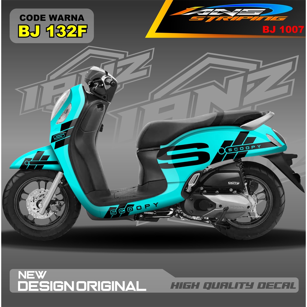 Jual DECAL STICKER HONDA SCOOPY FULL BODY / STICKER VARIASI SCOOPY ...