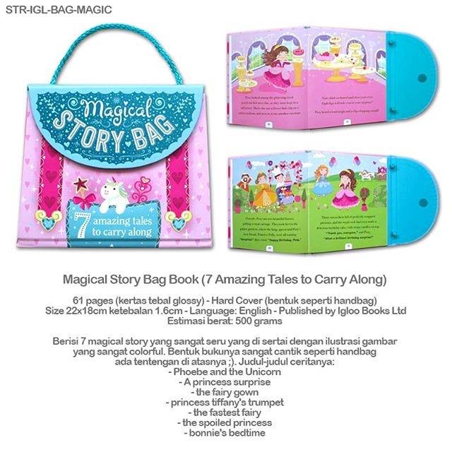 Jual Magical stories story bag handbag storybook igloo | Shopee Indonesia
