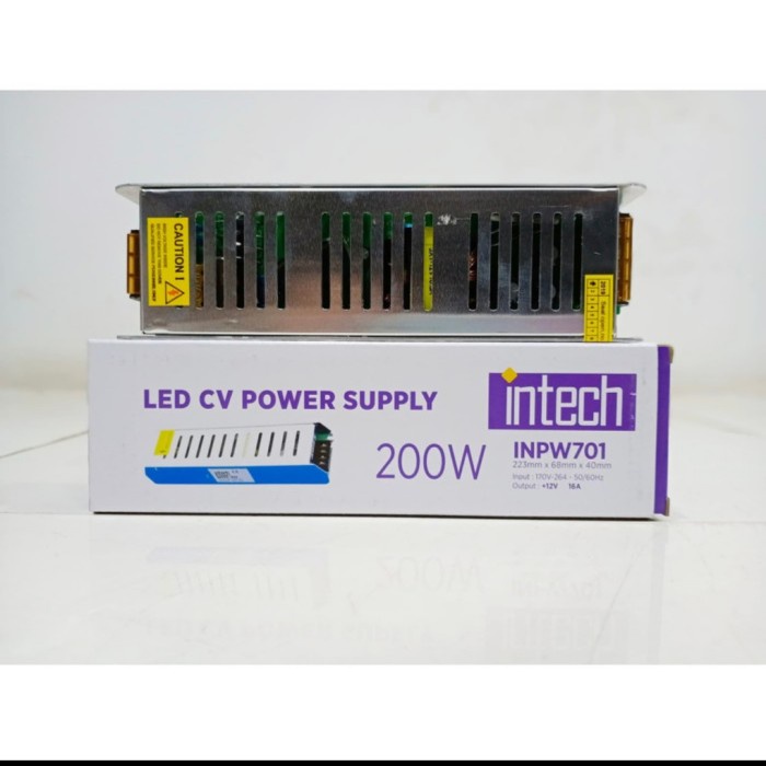Jual Intech Cv Led Power Supply 200W Inpw701 200 Watt | Shopee Indonesia