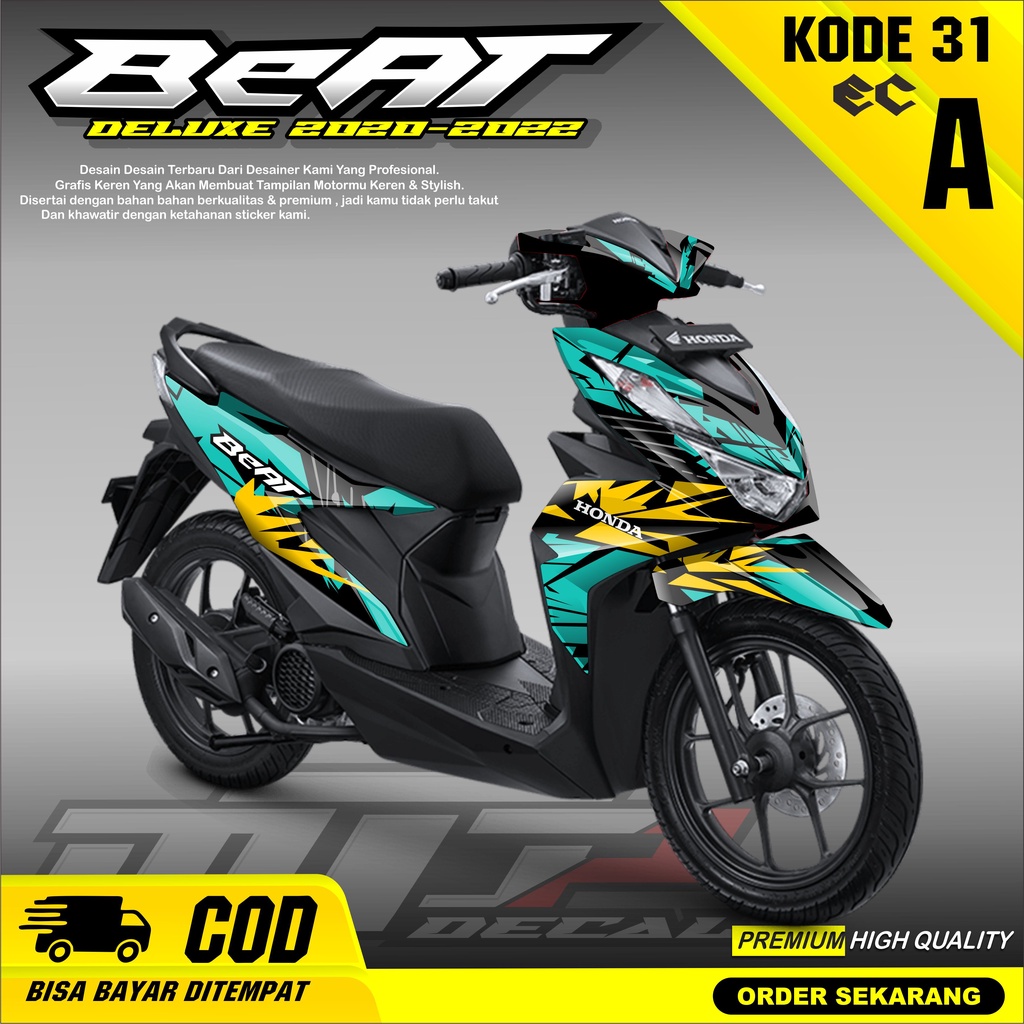 Jual Decal sticker full body BEAT new fi 2020 - Stiker Variasi Motor ...