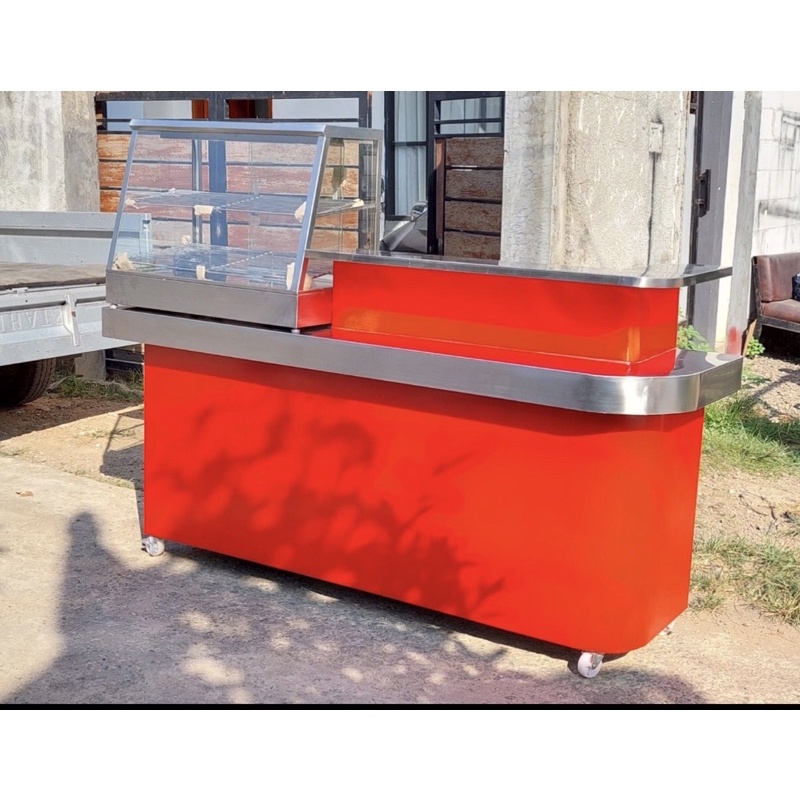 Jual BOOTH FRIED CHICKEN ETALASE SHOWCASE AYAM GORENG KOMBINASI WARNA ...