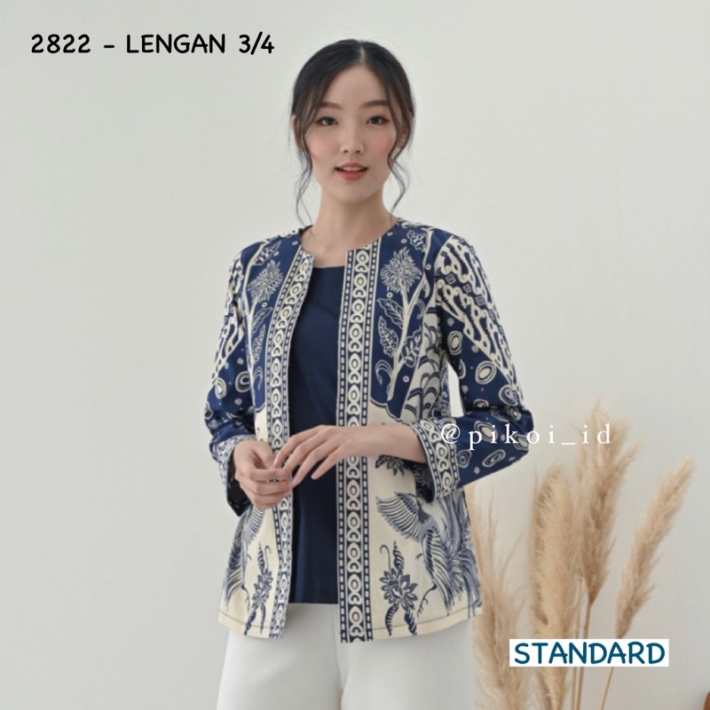 Jual PROMO Batik / baju batik cewek / atasan batik cewek / baju batik ...