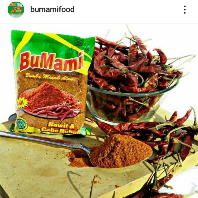 Jual 40 Gr SP4 Halus, BuMami Cabe Bubuk (Label Hijau) | Shopee Indonesia