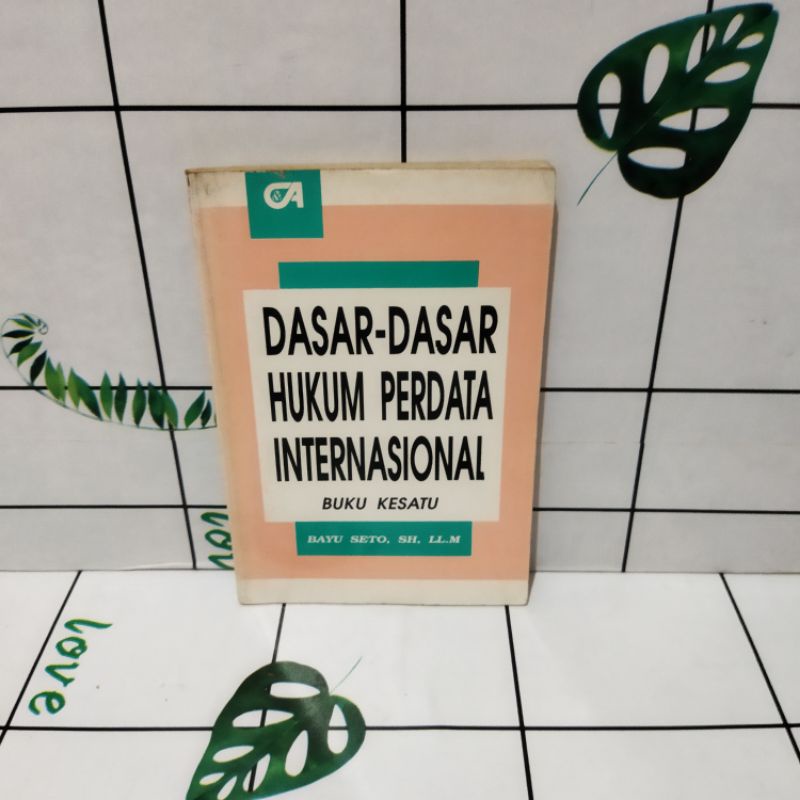Jual Buku Dasar Dasar Hukum Perdata Internasional Buku Kesatu | Shopee Indonesia