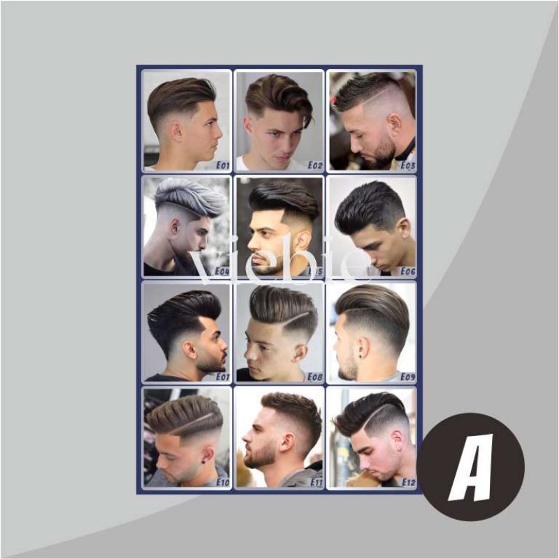 Jual Poster Model Rambut Barbershop dan Pangkas Rambut | Shopee Indonesia