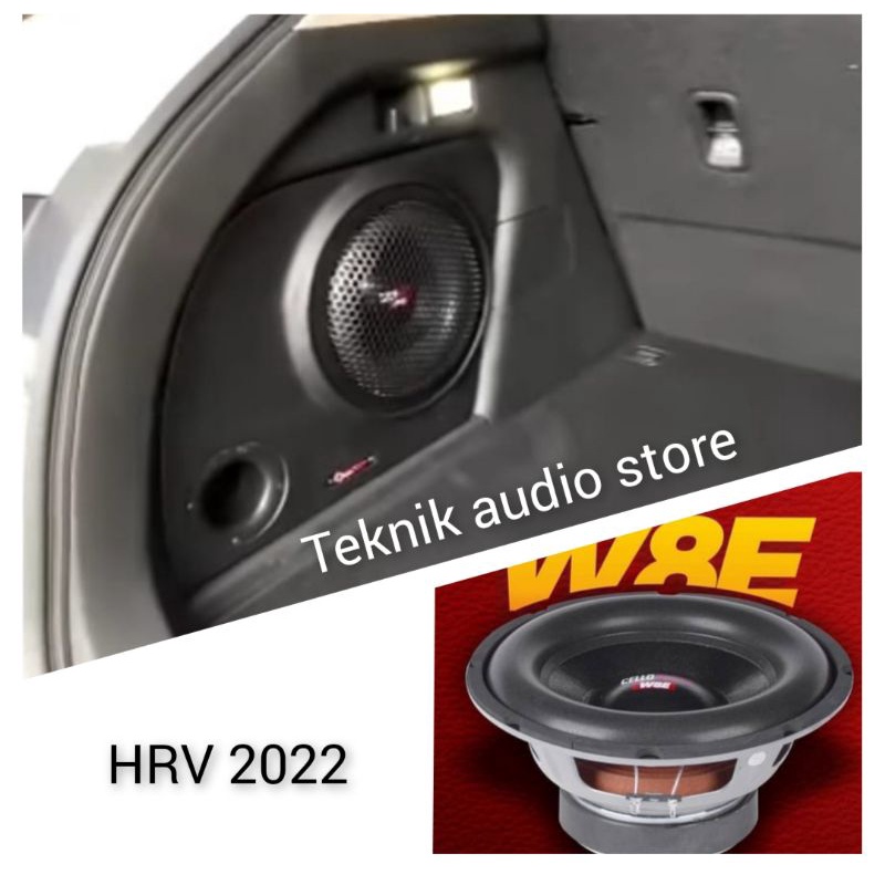 Jual Subwoofer plug and play Cello 8inch W8E Pasive Honda New HRV 2022 ...