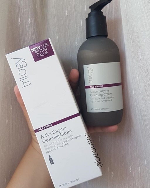 Jual Trilogy active enzyme cleansing cream 200ml | Shopee Indonesia
