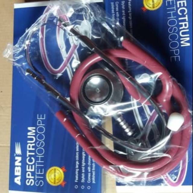 Jual Stetoscope abn spectrum original warna sesuai pesanan | Shopee ...