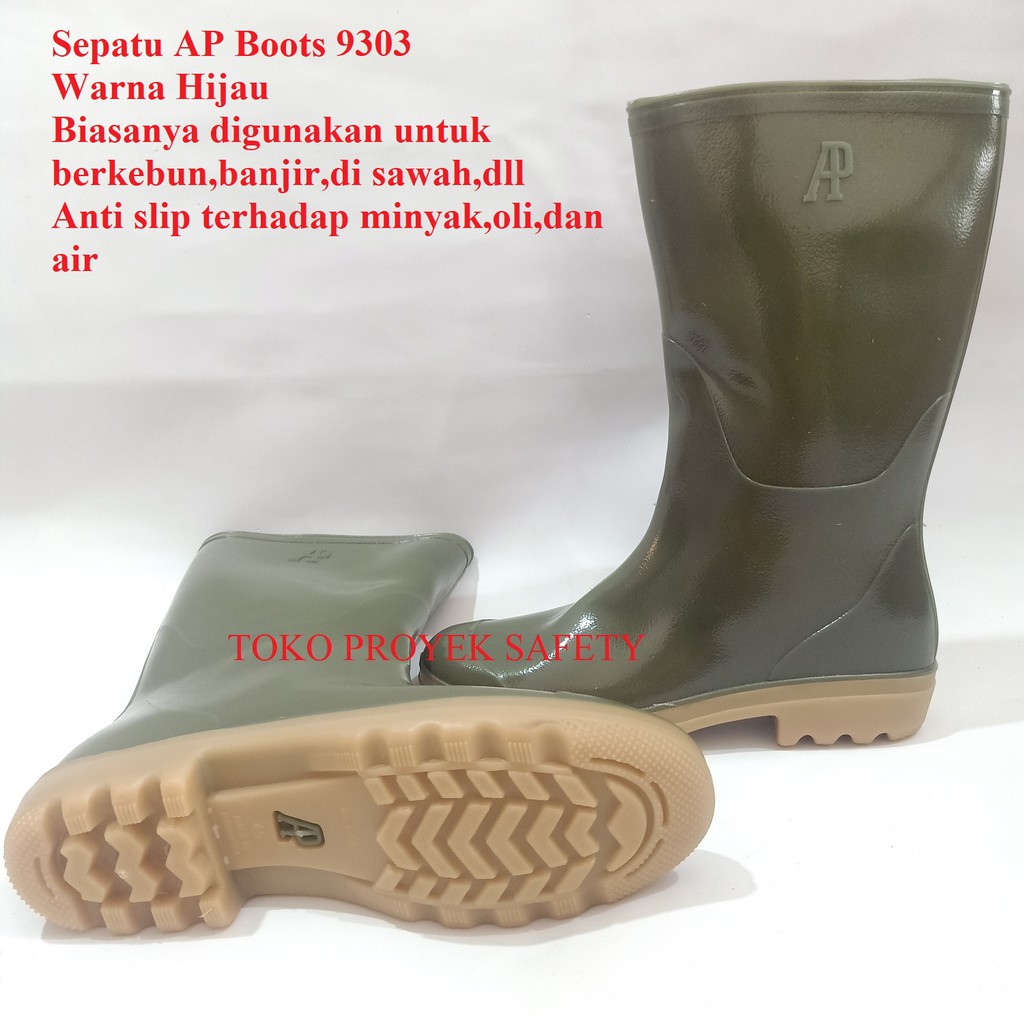 Jual Sepatu AP Boots Jumbo Size / Sepatu AP Boots Big Size / AP Boots ...