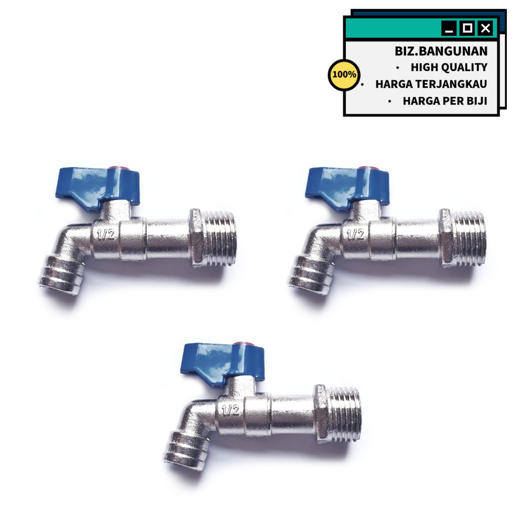 Jual KRAN TEMBOK BOLA BABET GAGANG BIRU 3/4" INCH MODEL ONDA - KERAN AIR BABET BUKAN BESI ...