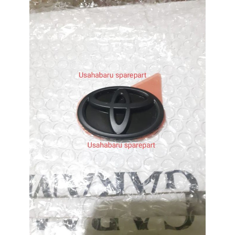 Jual Emblem logo stir hitam doff begron hitam | Shopee Indonesia