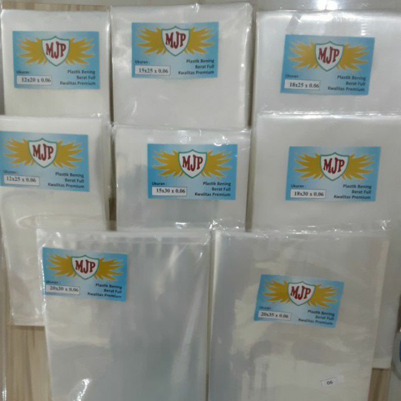 Jual Plastik PP bening 05/plastik bungkus berbagai ukuran grosir ...