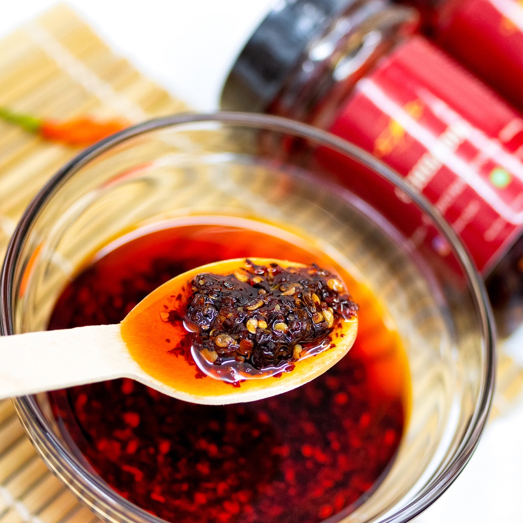 Jual Chili Oil Szechuan by Stacks Food 150 ml (Sambal Minyak Cabe untuk Dimsum / Nasi / Mie ...