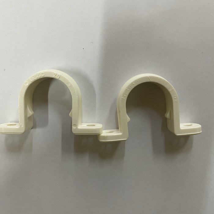 Jual Produk Terbaru Klem Conduit Lesso 20Mm Putih -Sambungan Pipa ...