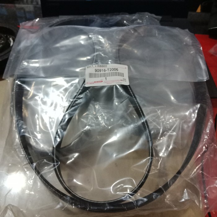 Jual 90916-T2006 V-belt innova/fortuner diesel 2KD asli original toyota ...