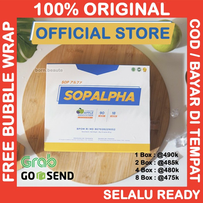 Jual NEW [Ready Stock] SOPALPHA Bioboost Official 100% ORIGINAL Sop ...