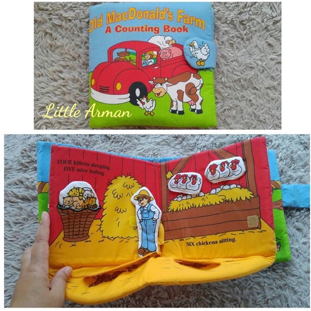 Jual Old MacDonald's Farm Counting (Pillow Book) | Shopee Indonesia