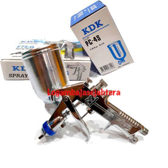 Jual Spray Gun F75G Tabung Atas / Spray Gun F 75 G IWATA Tech JAPAN ...