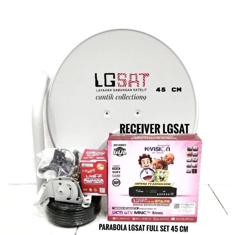 Jual Parabola Mini 45 cm FULL SET Lengkap - Parabola Mini Odu Lgsat 45 ...