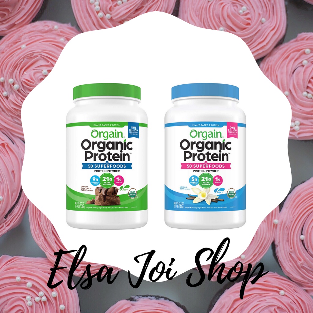 Jual Orgain Organic Protein 50 Superfoods Protein Powder - 1,20 Kg ...