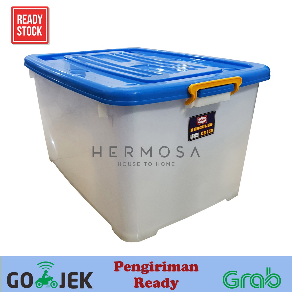 Jual Shinpo Hercules 119 Container Mega Box Plastik CB 150 Liter Dengan ...