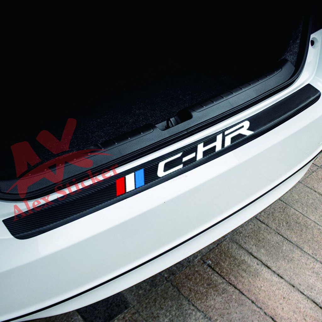 Jual stiker sticker fiber karbon honda chr pelindung pijakan pintu ...