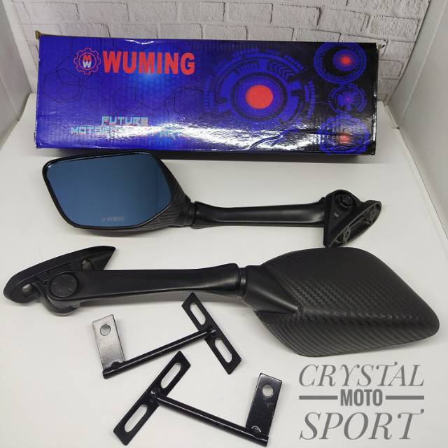 Jual Spion R25 nmax lexi PCX 150 carbon batang panjang universal wuming ...
