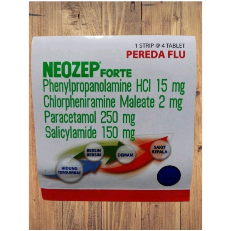 Jual Neozep Sachet isi 4 tablet | Shopee Indonesia