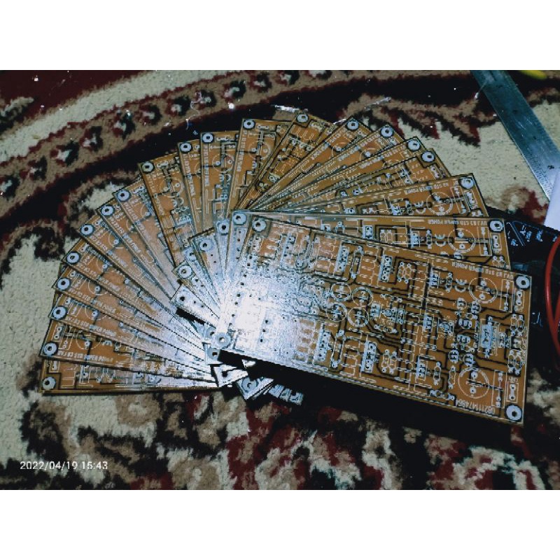 Jual PCB UVJ B3 STD ORIGINAL BAHAN FR2 KUALITAS BUILT UP | Shopee Indonesia